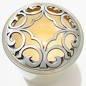 Jar Candle Toppers Scented Candles Cover, Candle Topper Space Embellish for Candle Jars, Candles Gifts for Women Candle Accessories Jar Candle Lid, Prevent Touch Help Jar Candles Melt Evenly Space