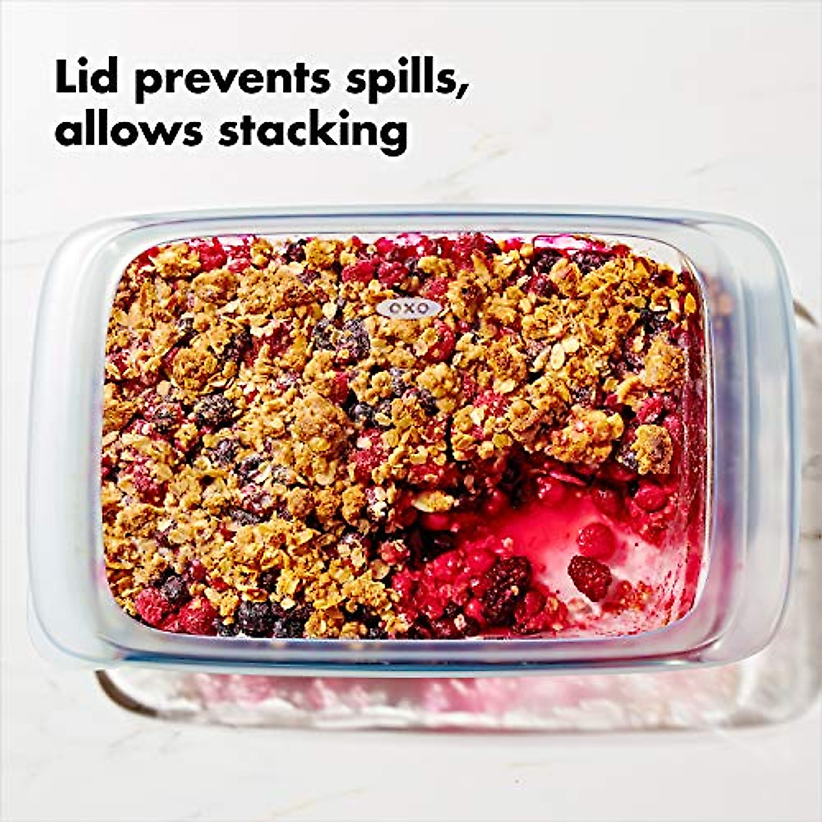 OXO Good Grips Glass 3 Qt Baking Dish with Lid