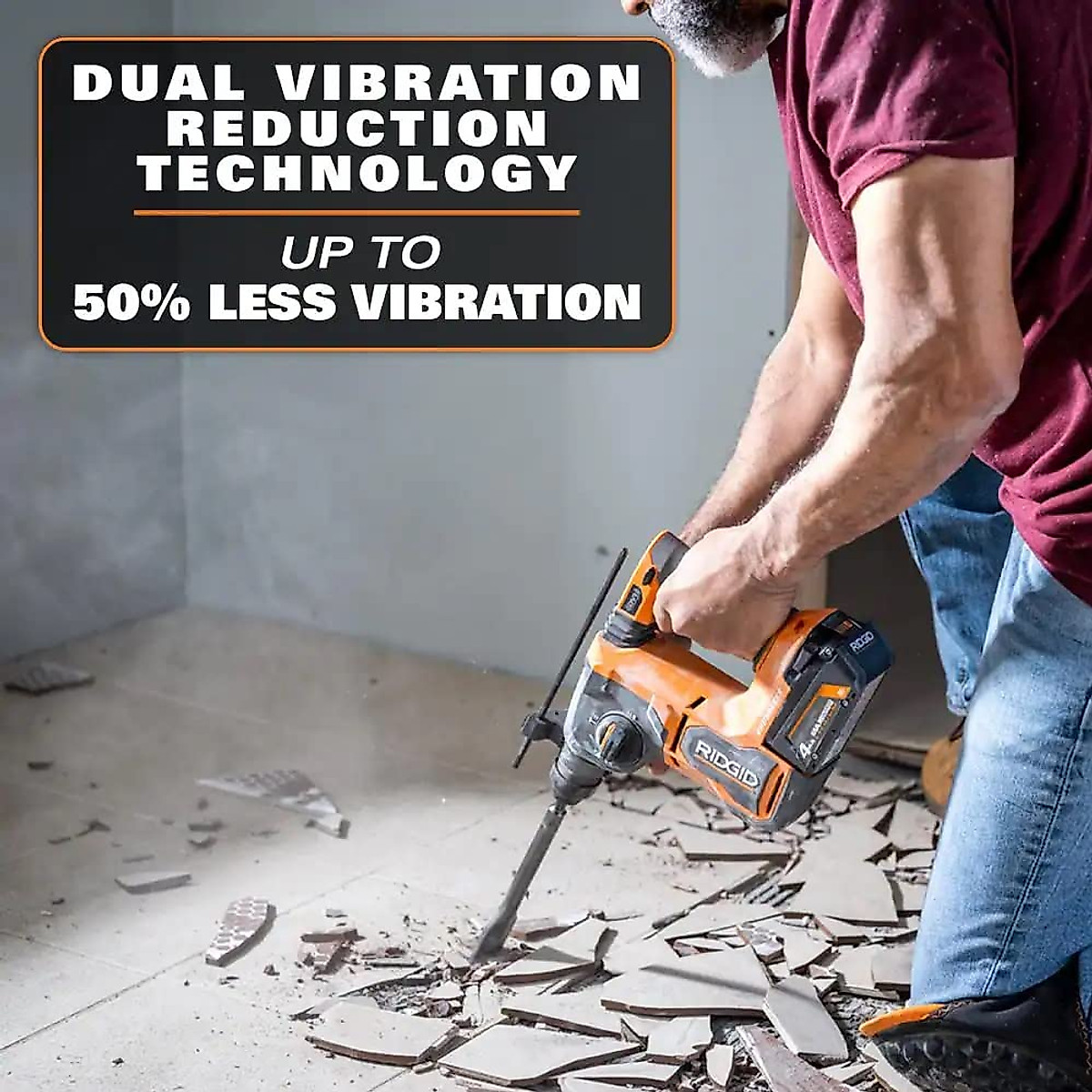 18V Brushless Cordless 1 in. SDS-Plus Rotary Hammer (Tool Only)