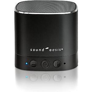 Sound Oasis Pet Bluetooth Sound Machine, 20 Dr Developed Calming Sounds to Soothe, Relax, Separation, Anxiety, Stress Relief, Sleep for Canine, Puppy, Dog, Cat for Storms, Fireworks, Barking, Travel