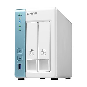 QNAP TS-231P3-4G 2 Bay Home & Office NAS with one 2.5GbE Port