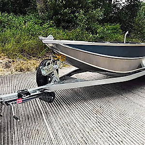 FZZD 2000lbs Trailer Jack with Wheel, Heavy Duty Swivel Boat Trailer Jack, 12" Lift, for RV Boat