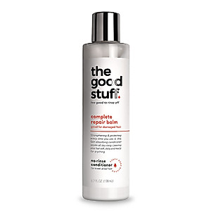 THE GOOD STUFF Complete Repair Balm for Damaged Hair | Lightweight, Leave In Conditioner Provides Strength, Protection, Softness, and Shine All Day Long | Hair Cream For Curly Hair | Certified Vegan and Cruelty-Free