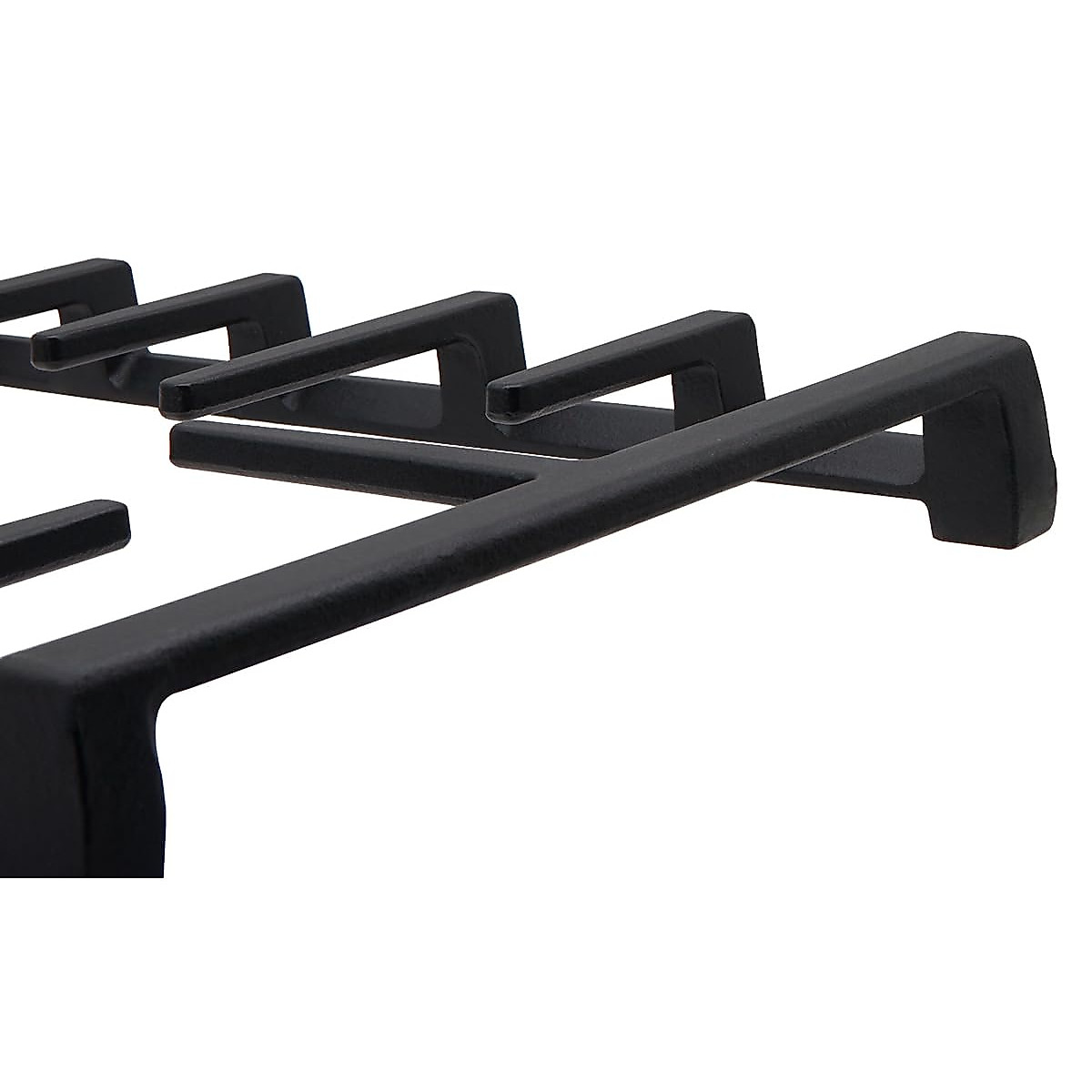 Siwdoy WB31X27150 Range Surface Burner Grate, Center Grate Compatible With GE Stove Replaces WB31X24737, Cast Iron Rack Matte Black Finish