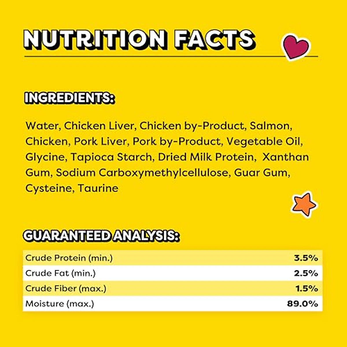 Temptations Creamy Puree with Salmon Lickable, Squeezable Cat Treats, 0.42 Oz Pouches, 16 Count