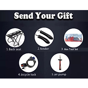 iRonsnow Lankeleisi 20" Fat Tire Electric Bike, 1000W Motor Folding Bicycle 28MPH 90NM - 7 Speed E Snow Mountain Ebike 48V 17.5Ah Lithium Battery E-Bike