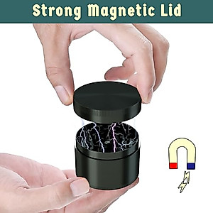 FADEHALO Spice Grinder Zinc 2.0" Black