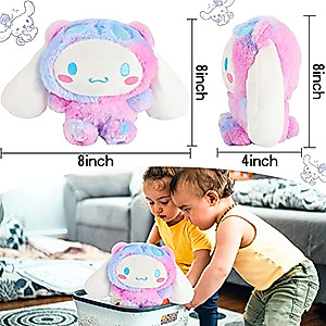Datigur 8 Inch Colorful Cartoon Plush Toys - Kawaii Cartoon Soft Stuffed Animals Pillow Doll, Anime Plush Figure Toy, Girl Birthday Party Favor Gift for Kids Anime Fans
