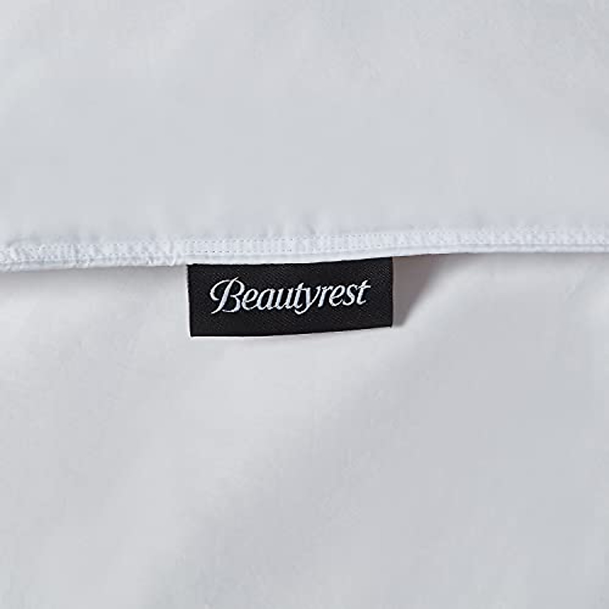 Beautyrest Premium European White Goose Down Comforter King Size- All Seasons Warmth 400 Thread Count Sateen Cotton Fabric-650 Fill Power White Down Duvet Insert- Made in USA