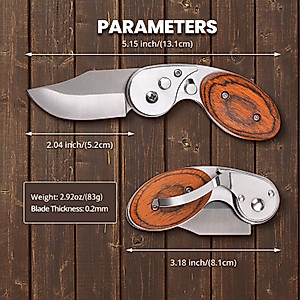 ITOKEY Small Pocket Knife for Men Women, EDC Folding Knives, Box Cutter Pocket Tool for Everyday Carry, Cool Dad Gadget Gifts