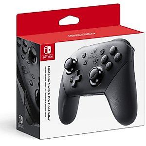 Nintendo Switch Pro Controller - Compatible Switch, Switch Lite, Family Holiday Gaming Bundle, Black