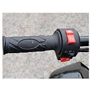 HHH ATV Boulder 110B1 Gas 110cc ATV for Kids Quads Youth ATV Quad ATVs Fully Automatic Children 4 Wheeler (Blue Spider Color)