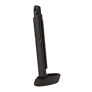 Umarex Walther PPS M2 Blowback CO2 Powered 6mm BB Pistol Airsoft Gun, Spare 15-Shot Magazine (Mag Only)