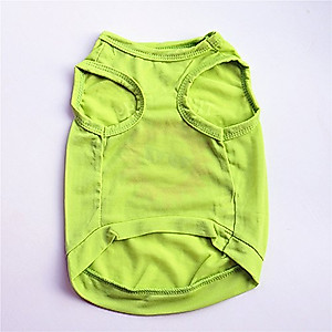 Dog Clothes Medium Size Dog Female Cat Clothes Vest Shirt Summer Shirt Puppy Small Pet Clothes Doggy Clothes for Small Dogs Girl