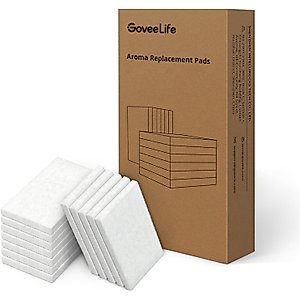 GoveeLife Aroma Pads Suitable for Smart Humidifiers H7141 H7142 H7143, Tower Fans H7100, Air Purifier H7126, Original Replacement, 12 Pack