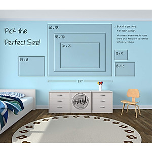 Room Wall Decor - Monster Truck with Customized Name Vinyl Decal Stickers for Home in Teen, Kids, Baby Boys Bedroom, Bathroom, Nursery or Man Cave - Custom Sizes and Colors Fit Any Themed Living Space