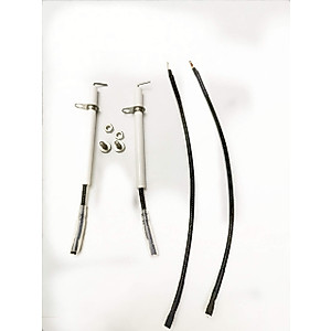 BBQ Future 2 Pack Ceramic Igniter Electrode Replacement for Brinkmann Brinkmann 810-4220-S Gas Grill Model