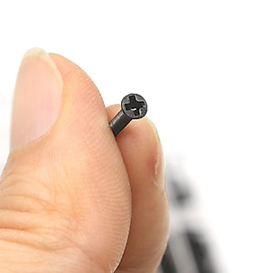 POPETPOP 18 Screw Lapdesk Kit Laptop Stand Computer Laptops Miniature Carbon Small Laptop 2cm Specification Flat Countersunk Head Short Hair Combination