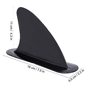 Kayak Skeg Tracking Fin, PVC Integral Watershed Board Fin for Canoe Boat