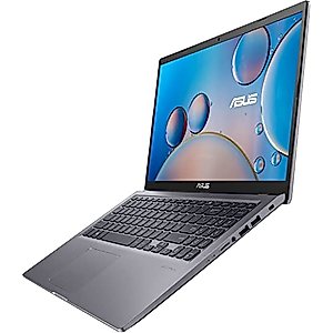 ASUS VivoBook 15.6" 1080p PC Laptops, Intel Core i3, 4GB RAM, 128GB SSD, Windows 11 Home in S Mode, Slate Gray, F515EA-WS31