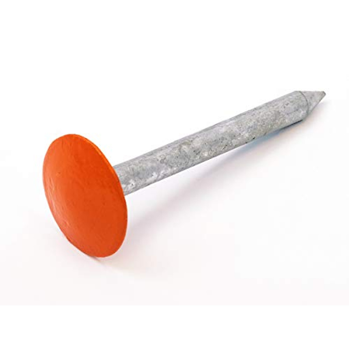 Survey Marker - 4 Pack - Low Profile Survey Stakes (Hi-Vis Orange)