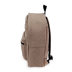 Everest Unisex-Adult's Basic Denim Backpack, Khaki, One Size