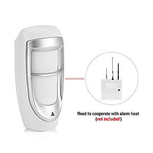 Wired Passive Infrared Motion Sensor , Motion Sensor&Detector Alarm , personally constructed Security Alert System for Monitor & keep Outside Property for Patio Deck Yard Garden