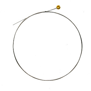 Vencetmat Electric Guitar High E Strings .010 Gauges, Light Tension, Good Tone, Ball End, Bulk Individually Wrapped 10 Pack