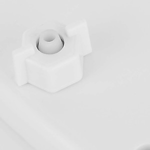 White SingleNozzle Bidet Mechanical Attachment Single Cooling Spritz EasyToFit Spray Machine Fixture Spraying Machine Piping Nozzle Toilet Bathroom Spray Cleaner Spotless