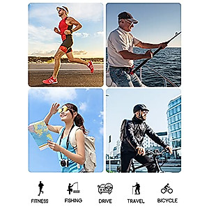 Weewooday 12 Pieces Polarized Clip on Sunglasses Rimless Clip on Sunglasses Rectangle Lightweight Polarized Eyeglasses for Myopia Eyeglasses Outdoor Night Driving Men Women