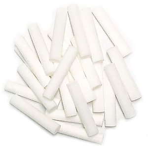 zison 24 Pack Cotton Wick Essential Oil Inhaler Replacement Kit,Highly Absorbent Cotton 4 cm (1 5/8 inch) Blank Nasal Sticks, 2 Mini Droppers.for Essential Oil Inhalers.