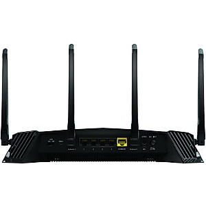 NETGEAR Nighthawk Pro Gaming XR500 WiFi Router with 4 Ethernet Ports and Wireless speeds up to 2.6 Gbps, AC2600, Optimized for Low ping (Renewed)