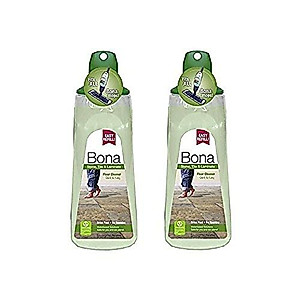 2 Pack of Bona Stone Tile & Laminate Floor Cleaner Refill Cartridge, 34 oz