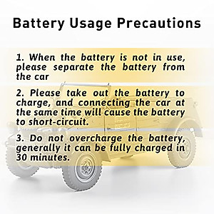 EAZYRC FMS 7.4V 380mAh Battery for 1/24 FCX Power Wagon,1/12 Willys, 1/24 Smasher RTR,1/24 k5 Chevy Blazer RTR