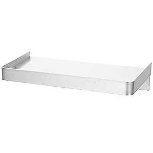 Cabilock Stick-on Wall Shelf Small Wall Mounted Adhesive Shelf Phone Holder Shelf