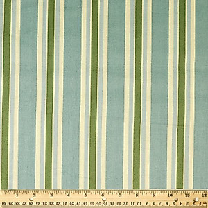 RTC Fabric, 45" 100% Cotton Sewing & Craft Fabric by The Yard, Dark Large Stripe Spa-Tan (D024G0809), 45 Inches