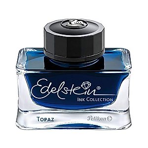 Pelikan Edelstein Bottled Ink for Fountain Pens, Blue Topaz, 50ml, 1 Each (339382)
