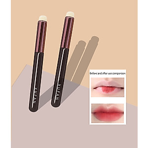 Lip Brush, Lip Smudge Brush, Eye Shadow Brush, Shadow Brush, Makeup Brush, Professional Lip Makeup Brush