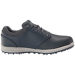 Skechers Women's Elite 4 Hyper Burst Waterproof Spikeless Golf Shoe, Slate, 6