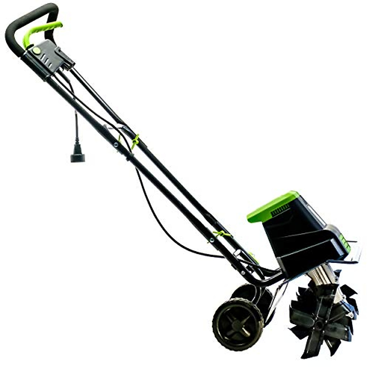 Earthwise TC70125 12.5-Amp 16-Inch Corded Electric Tiller/Cultivator, Green