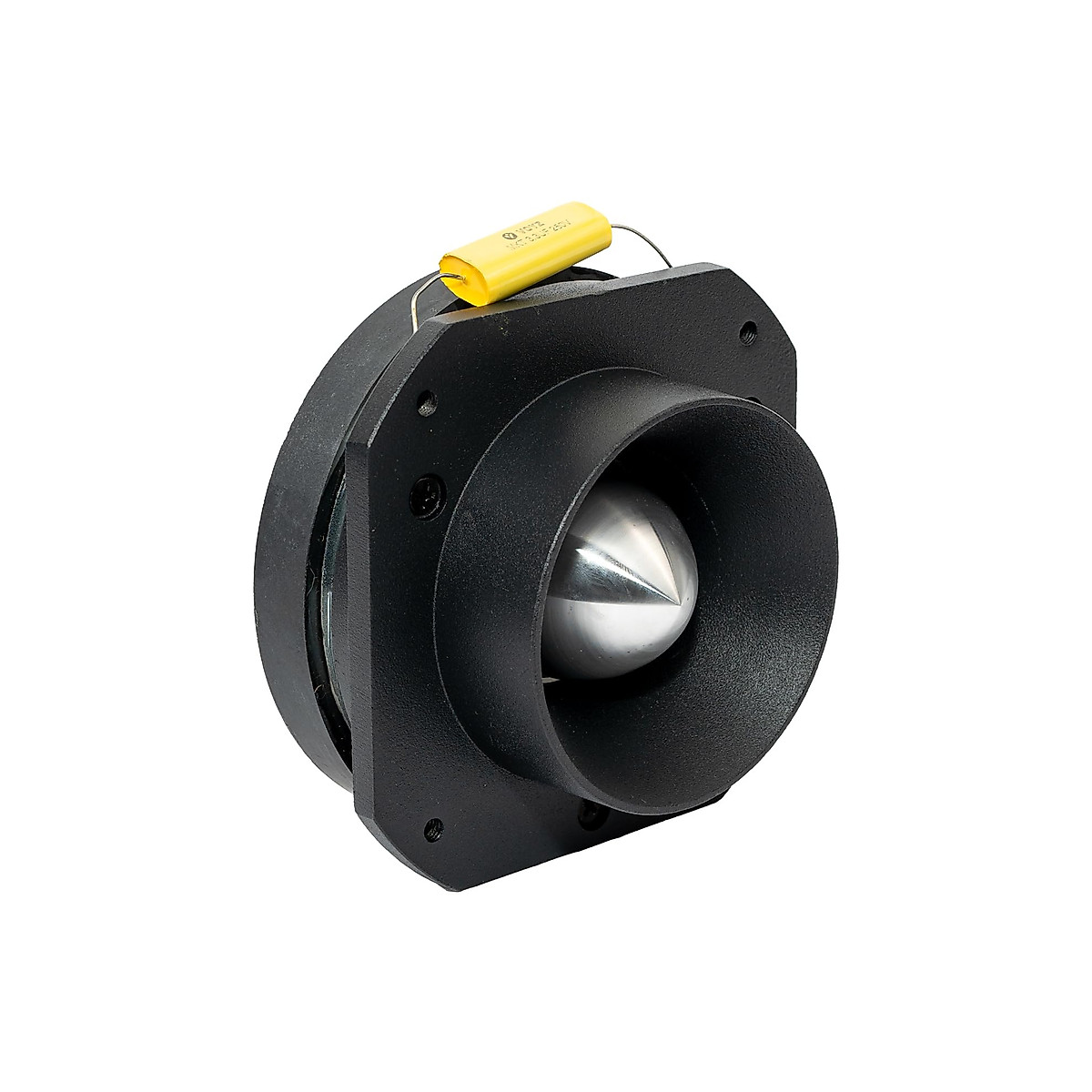 VOYZ 600 Watt Super Tweeter 2KHz - 25KHz - 5” Supper Bullet Tweeter - Heavy Duty Super Strong Ferrite Magnet Tweeter with Titanium Diaphragm 4-8 ohms Includes Crossover Capacitor (VZ-47A)