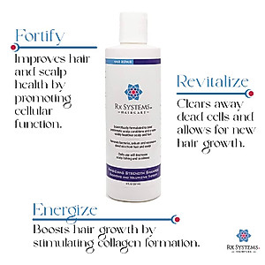Rx Systems PF Physicians Strength Shampoo for Dandruff, Psoriasis, Seborrheic Dermatitis, and Eczema with Salicylic Acid, Heals Itchy, Red, Scaly Scalp with this Clarifying Shampoo