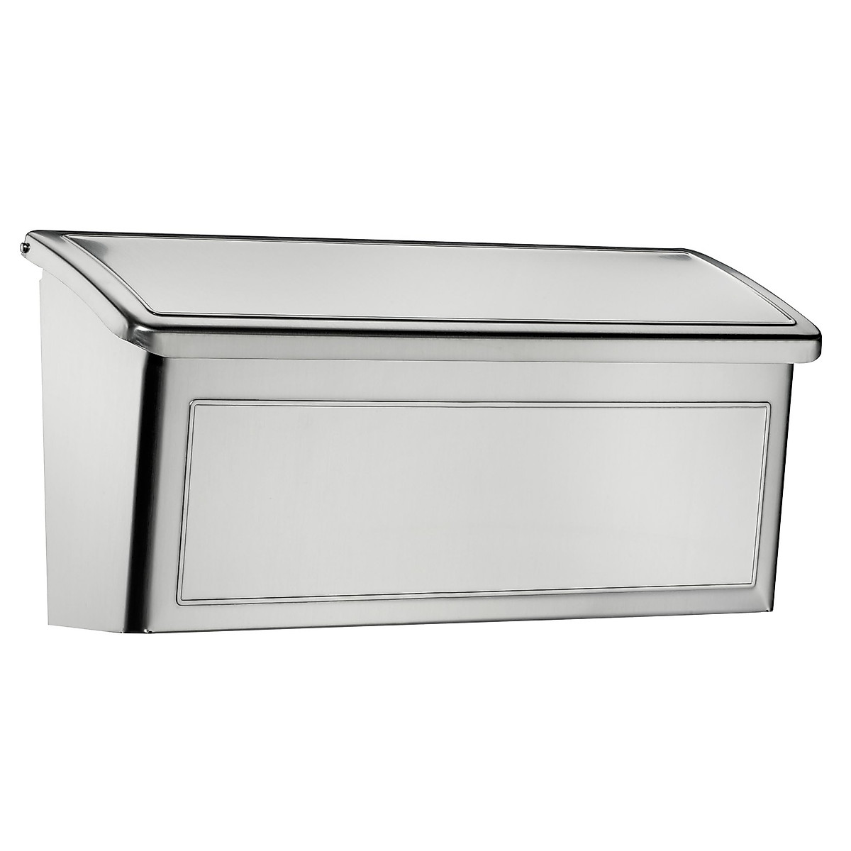 Architectural Mailboxes Venice Stainless Steel Wall Mount Mailbox, 2690PS-10, Stainless Steel, Small Capacity