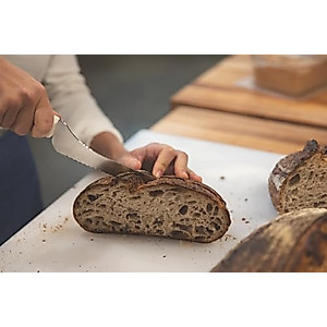 Dexter Russell 13583 Sani-Safe Scalloped Offset Sandwich Knife, 9" Blade