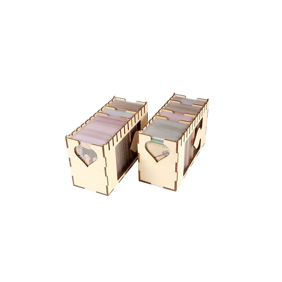 The Broken Token Game Organizer Compatible with Middara: Unintentional Malum - Act 1 - Wooden Game Organizing Box with Multiple Trays
