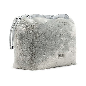 Calvin Klein Sienna Novelty Crossbody, Fawn Faux Fur