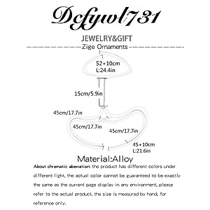 Body Chain Body Jewelry for Women Beach Body Chain Jewelry for Girls Summer Body Accessories (Silver)