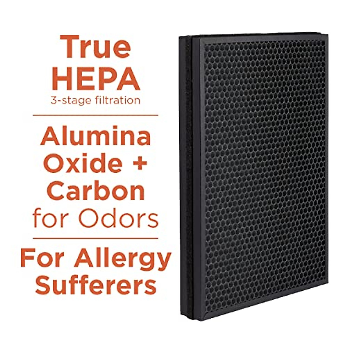 AprilAire RF09550A Allergy True HEPA Air Purifier Replacement Filter for AprilAire Room Air Purifier Model 9550, Captures Allergens & Odors, Ozone