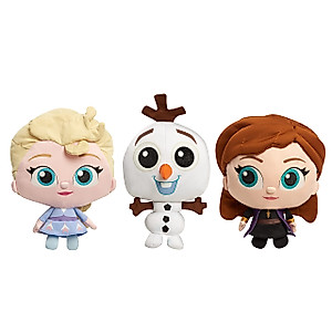 Disney Doorables Frozen Puffables Plush, Easter Basket Stuffers, 10-Inch Collectible Plush Stuffed Toy, Styles May Vary, Officially Licensed Kids Toys for Ages 3 Up, Gifts and Presents by Just Play