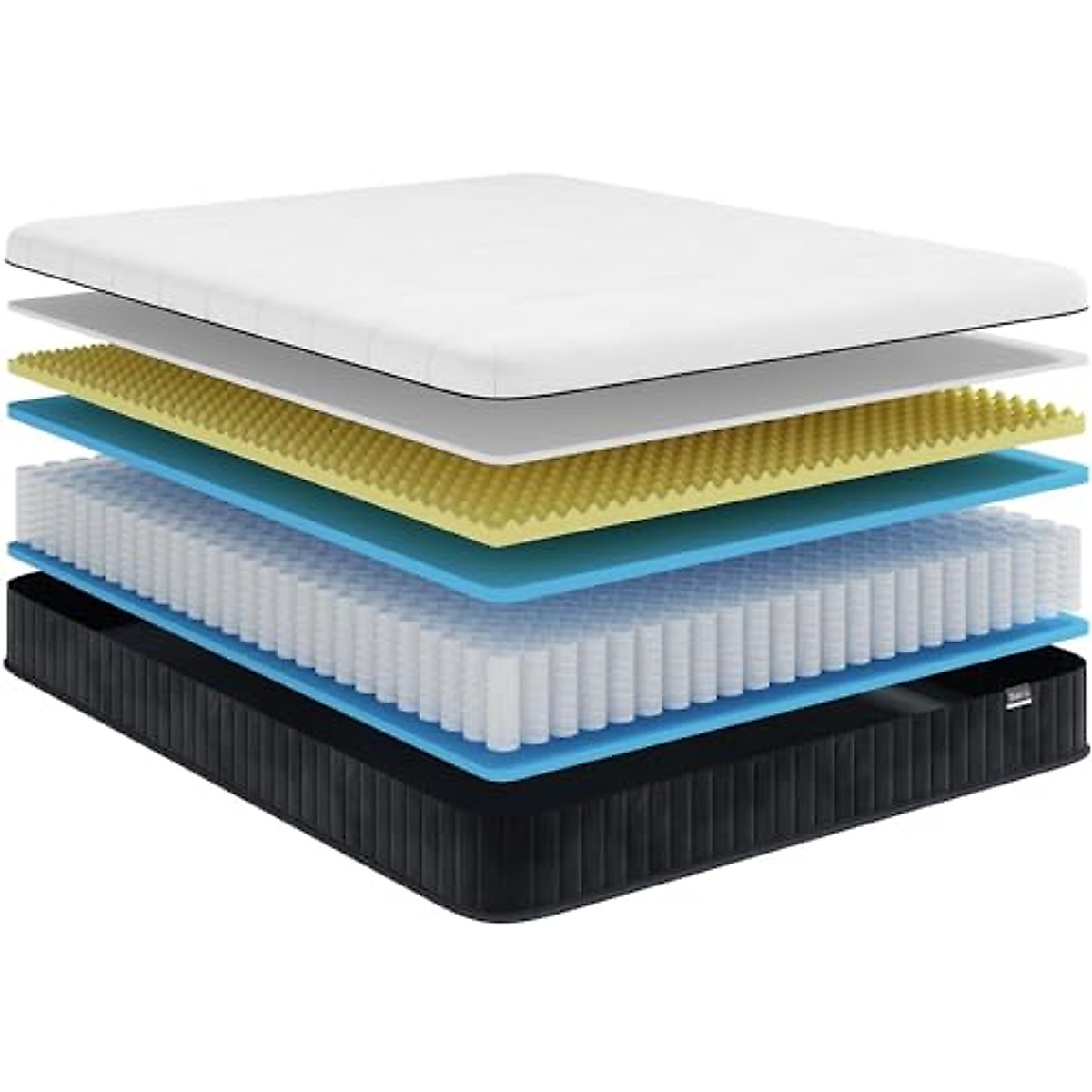 Swbvs Firm Double Mattress, 12 Inch Memory Foam Full Size Mattress, Full Bed Mattress in a Box,Pressure Relief & Firm Mattress Double Size